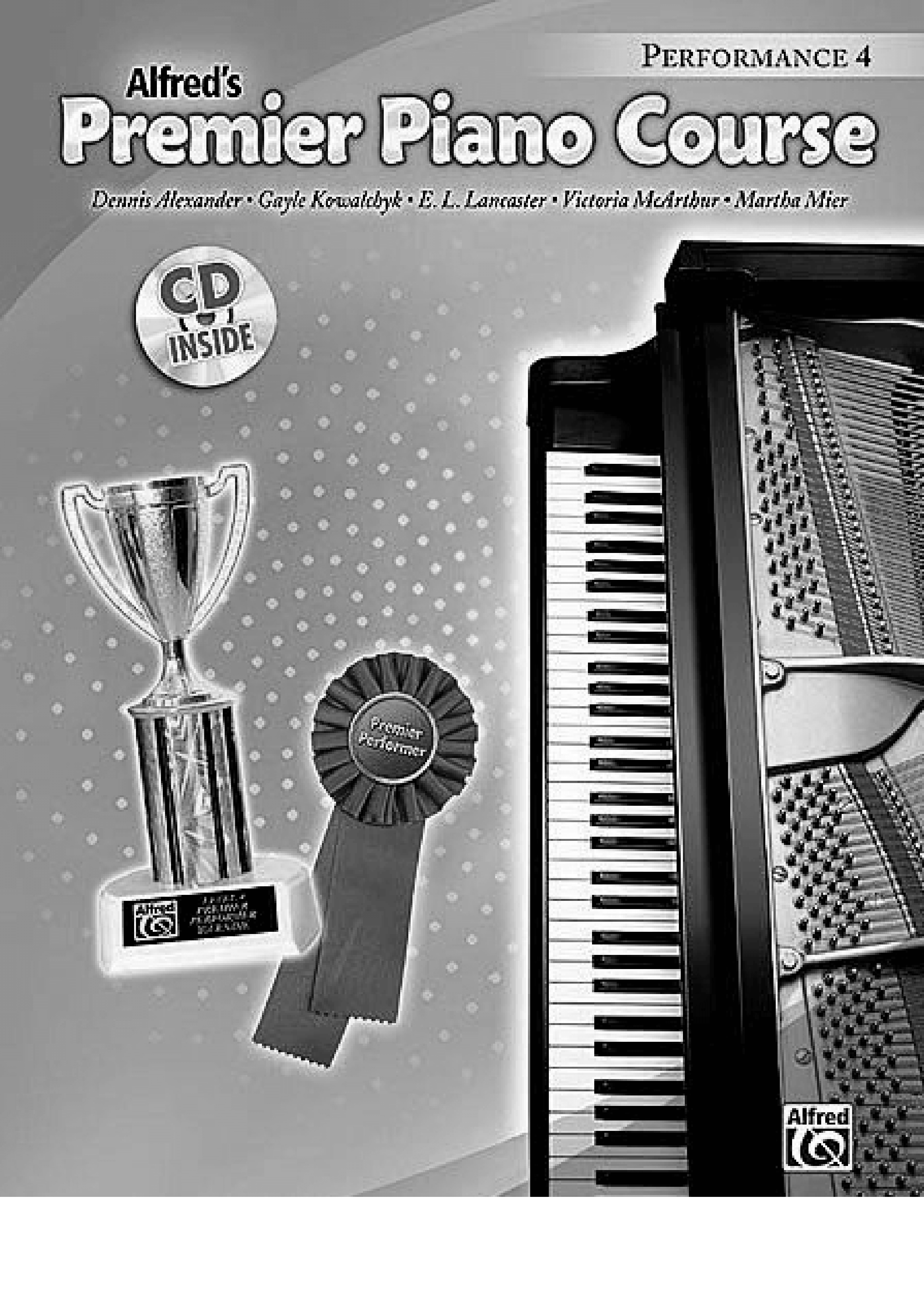 Alfred-Alfred's Premier Piano Course Performance 4 32 Pages Sheet Music ...