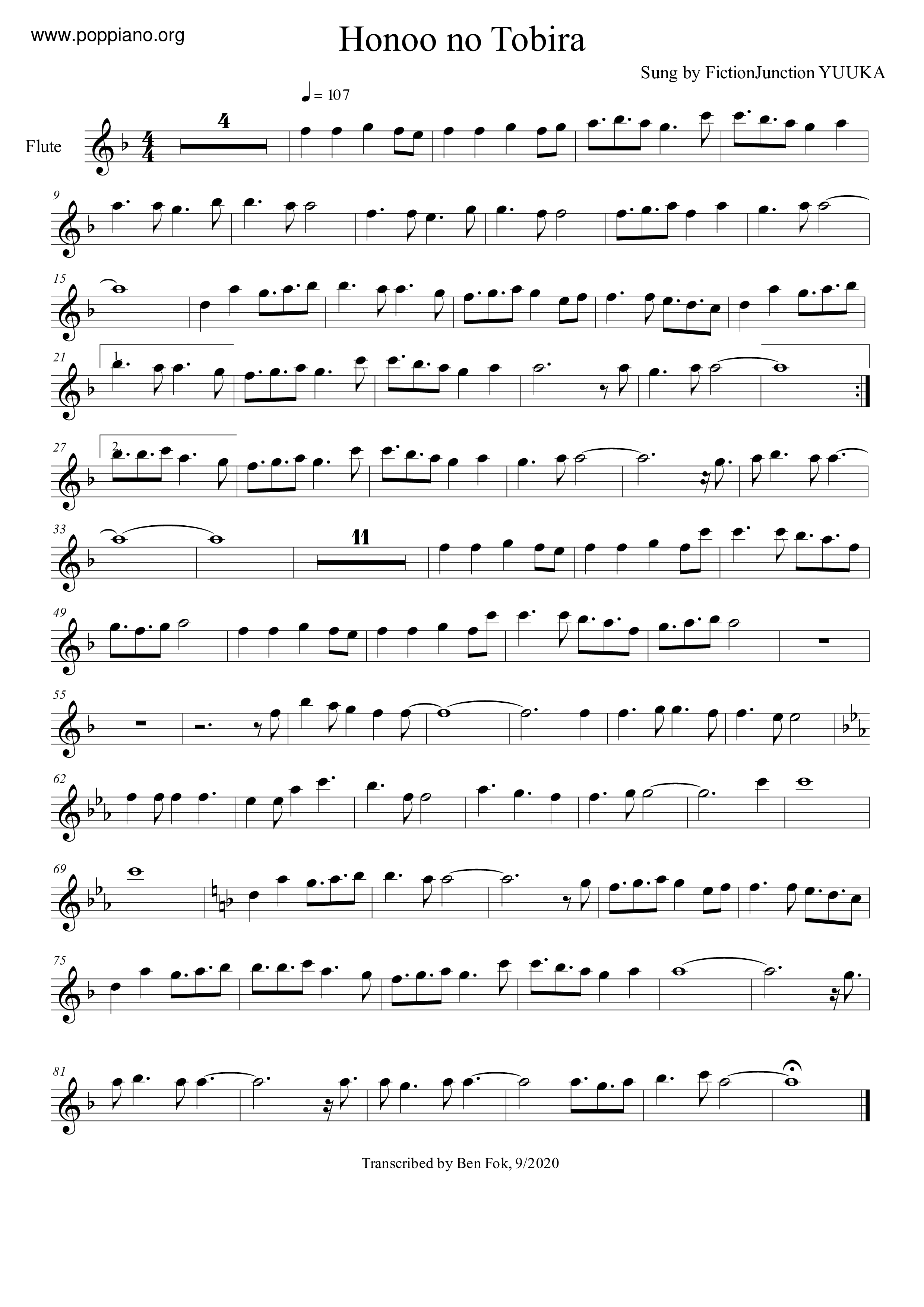 Mobile Suit Gundam SEED Destiny-Honoo No Tobira Sheet Music pdf, - Free ...