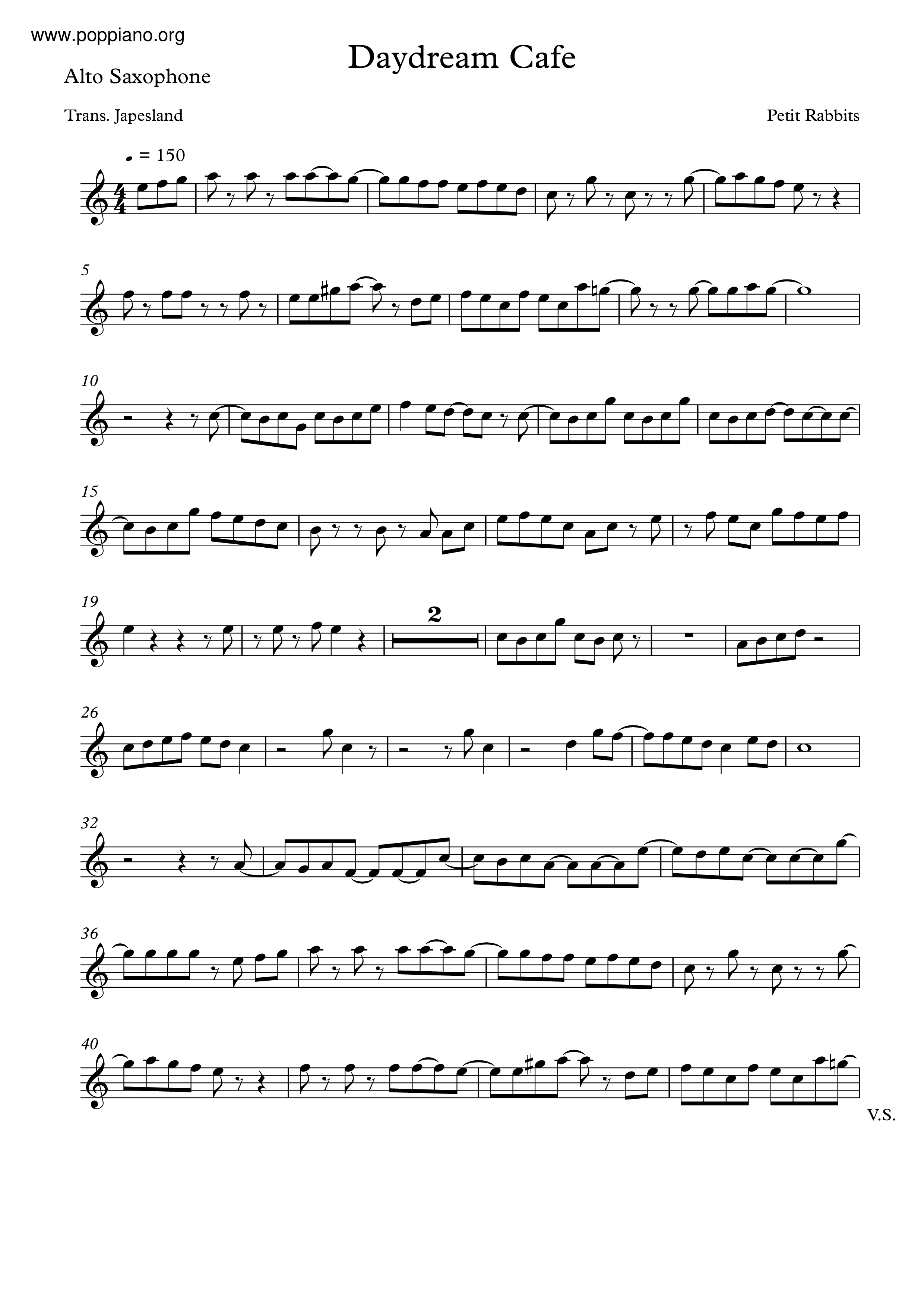 Is The Order A Rabbit?-Daydream Caf? 琴譜pdf-香港流行鋼琴協會琴譜下載 ★