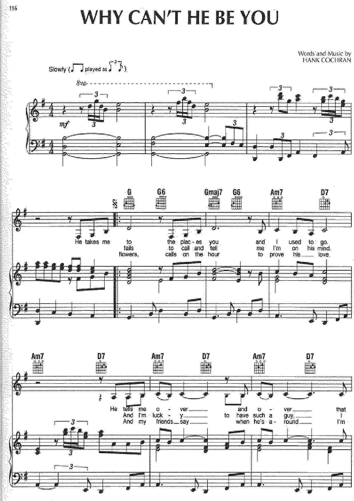 Patsy Cline Why Can t He Be You Sheet Music Pdf Free Score Download Patsy Cline Why Can t He Be You Sheet Music Pdf Free Score Download